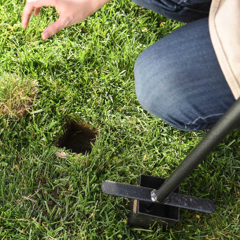 Yard Butler Turf Cutter Sod Plugger Tool Wayfair